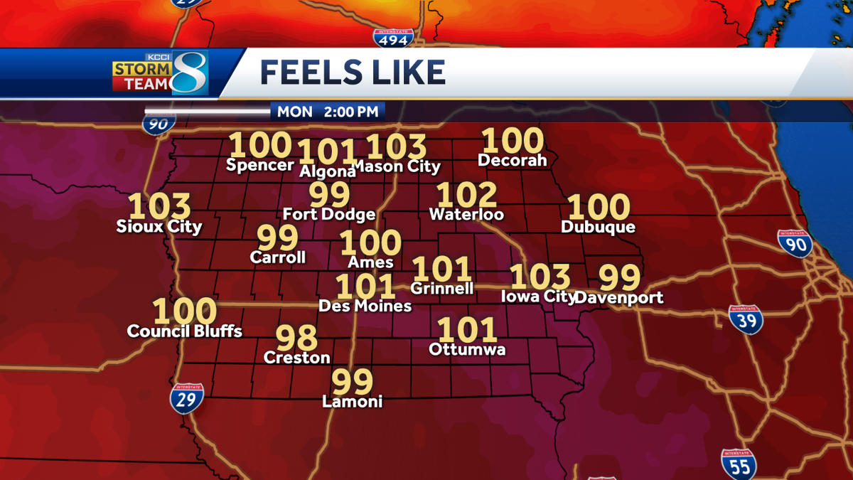 Heat wave: Des Moines to open cooling centers