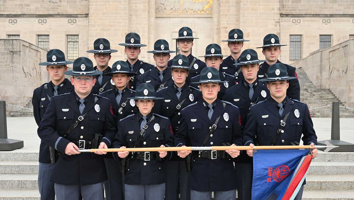 16 new state troopers sworn in during Nebraska Capitol ceremony