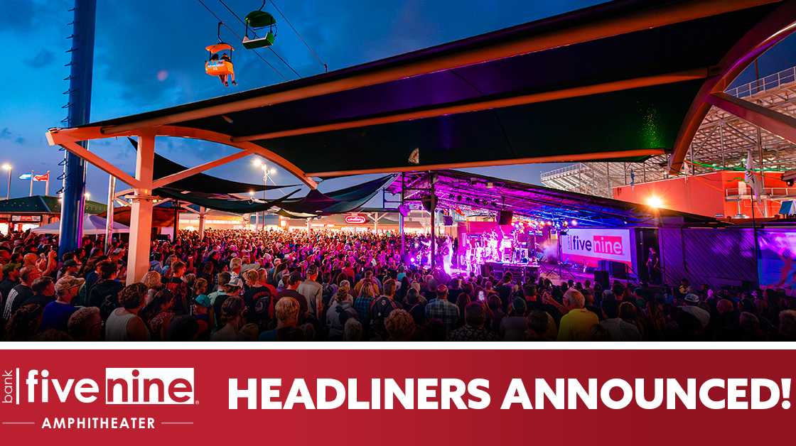 Wisconsin State Fair announces Bank Five Nine Amphitheater lineup