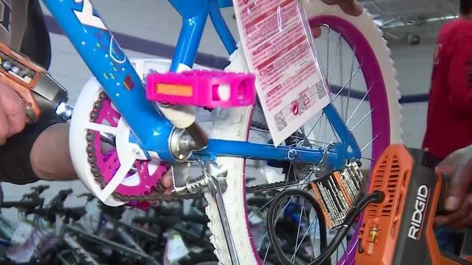 Toys, bikes to be distributed to pre-selected Florida families for the ...