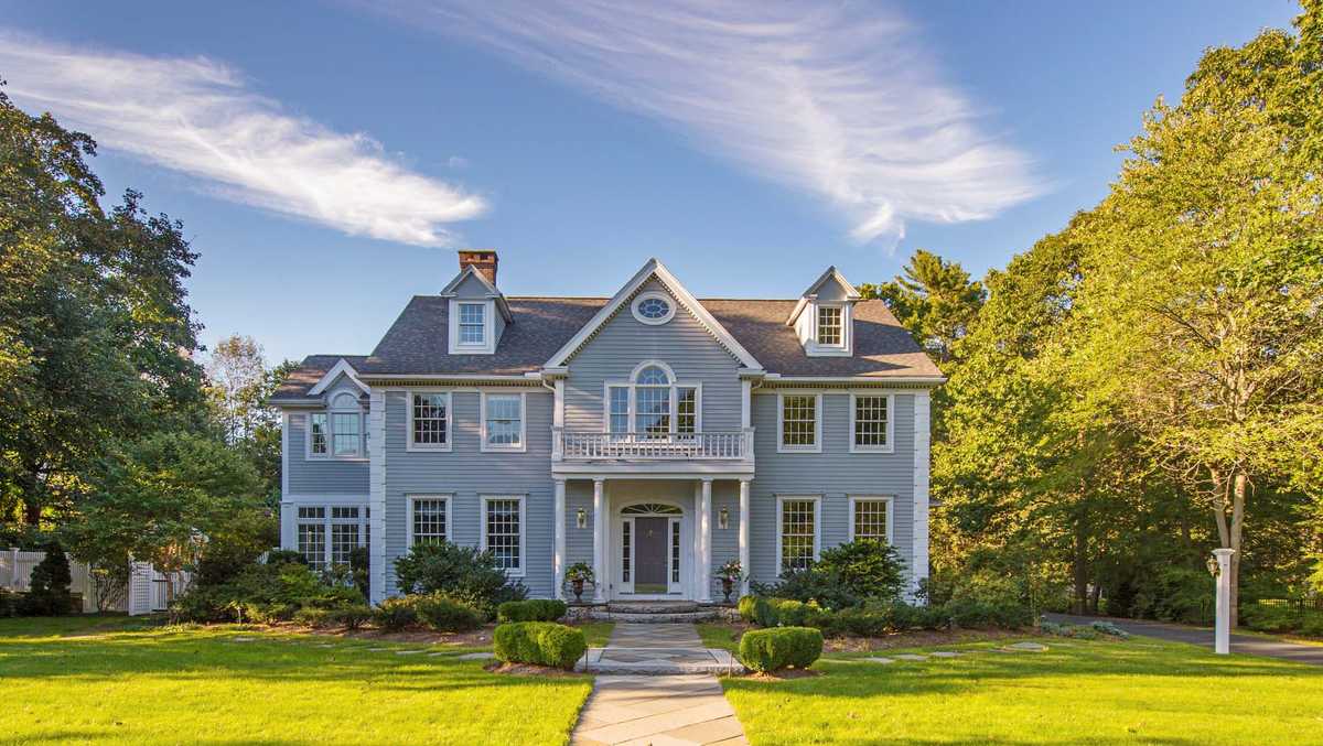 Stately custom built colonial on market for $3.49M