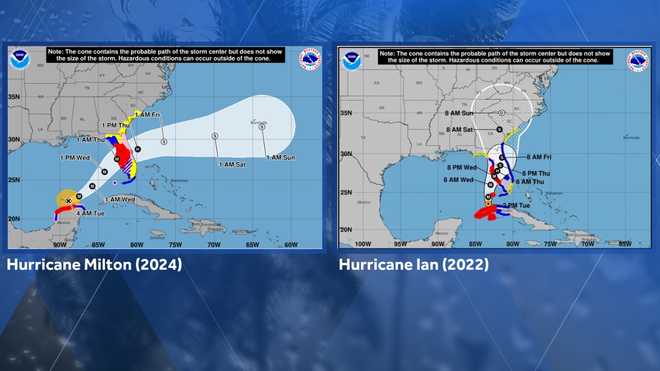 National Hurricane Center changes forecast cones, watches and warnings ...
