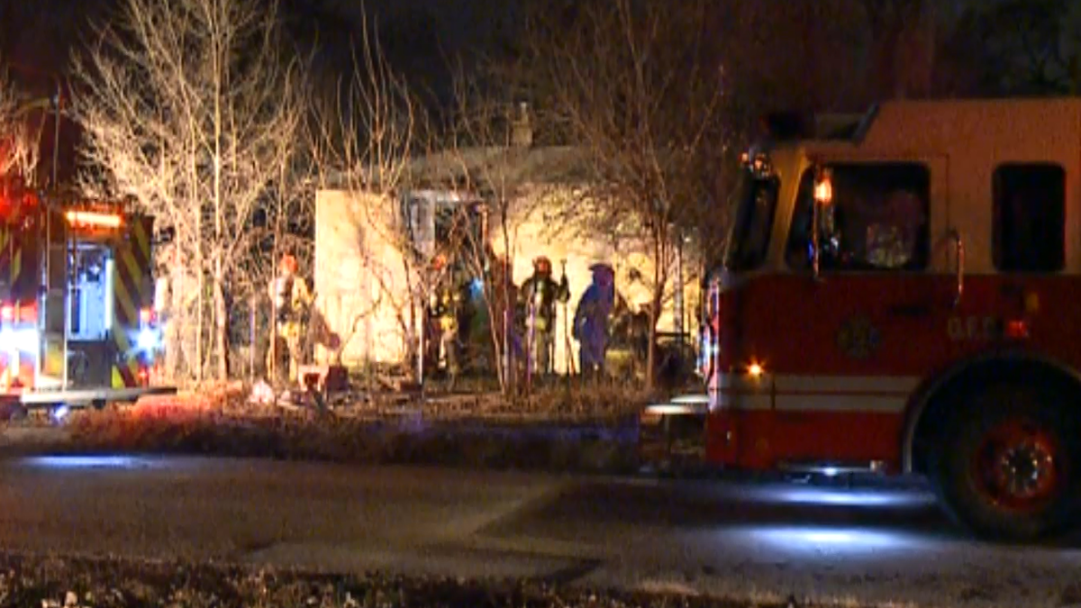 Fire officials: house fire under control after flames break out near ...