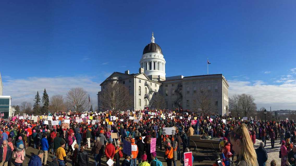 Photos: Women's marches across Maine