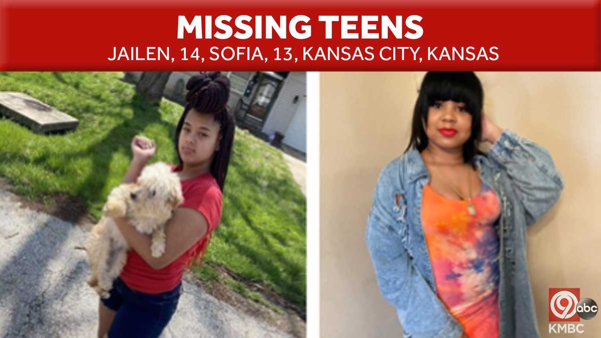 MISSING: KCK police asking for help locating 2 missing teens last seen ...