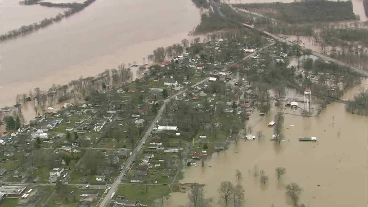 PHOTOS: Aerials of Sunday flash flood damage