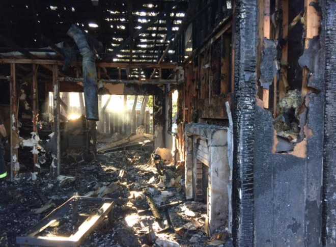 Suspicious fire destroys Modesto home, officials say