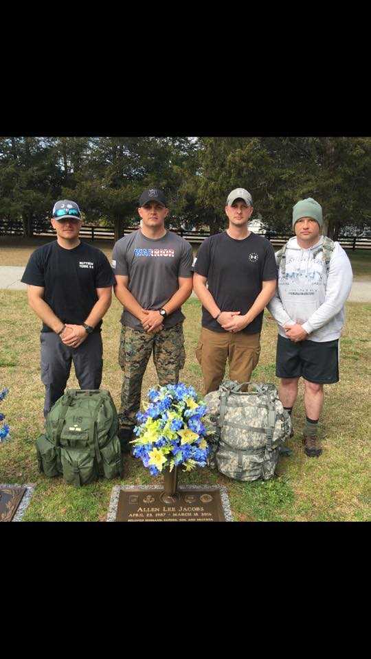 Greenville police honor officer Jacobs, one year after his death