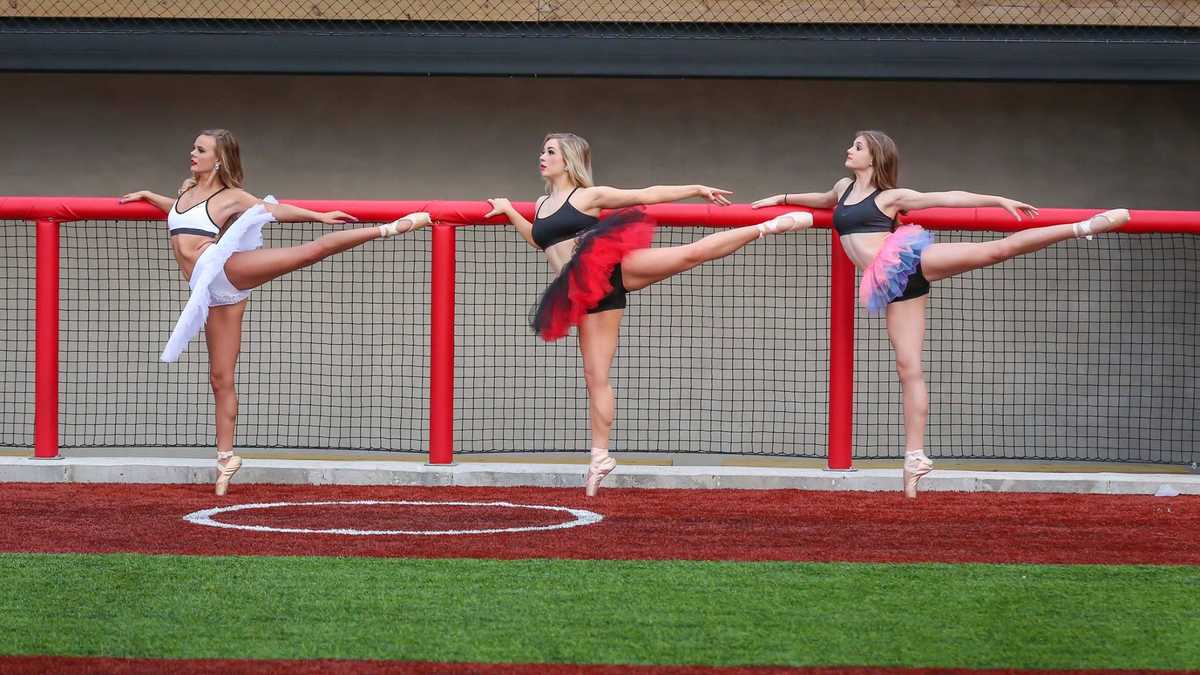 Ballet and Baseball: Photographer combines two for Opening Day 2017