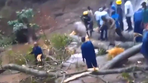 At least 18 killed in Ghana waterfall "freak accident"