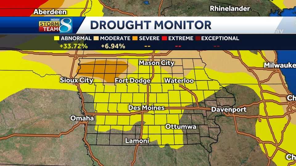 New data shows drought conditions worsening in Iowa