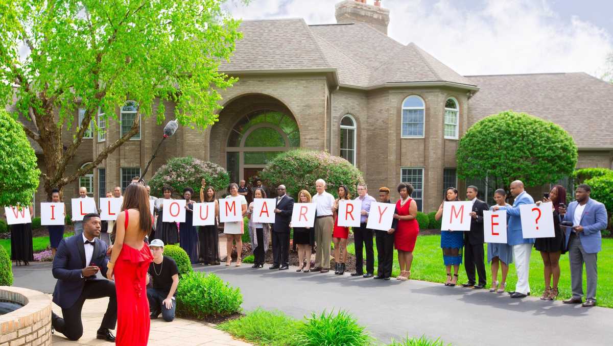 Love in Loveland goes viral: Millions view Cincinnati couple's engagement
