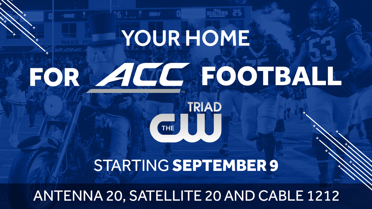 ACC Football Premieres on The Triad CW