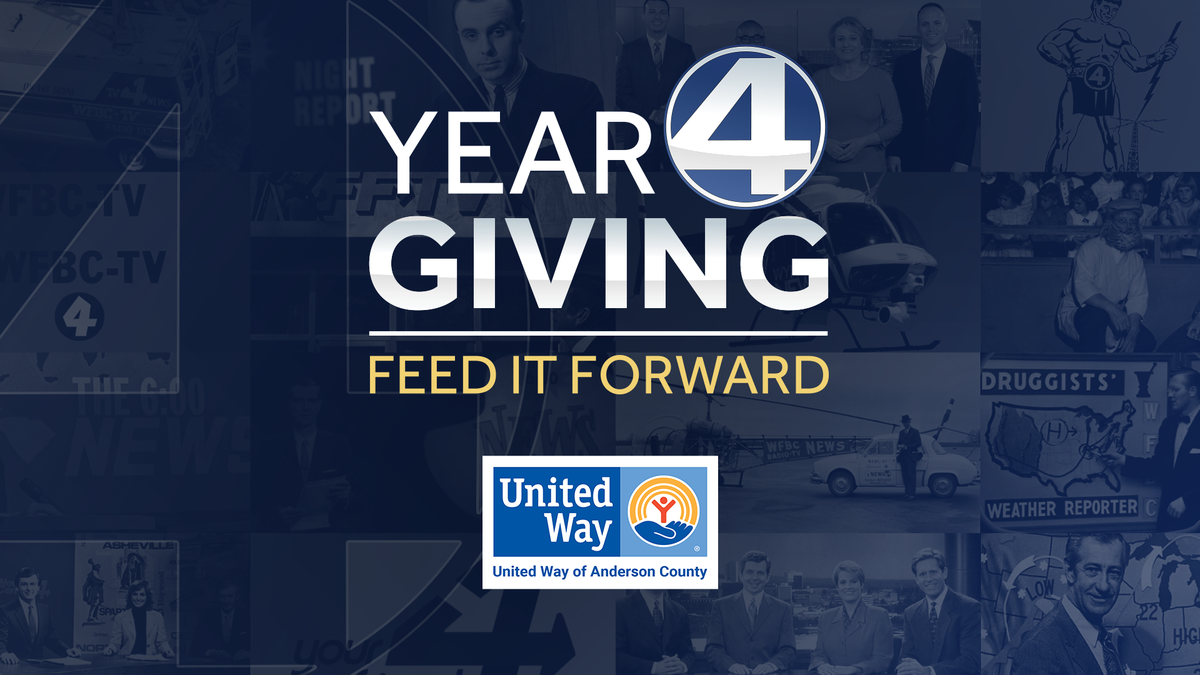 WYFF 4 continues 'Year 4 Giving' campaign, partnering with the United ...
