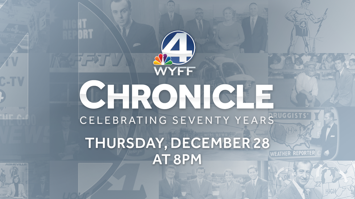 WYFF 4 celebrates seventy years of broadcasting