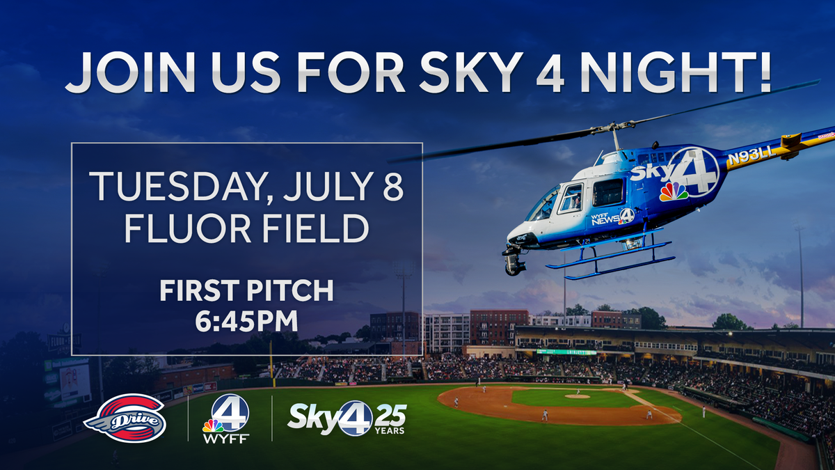 Join WYFF News 4 at the ballpark!
