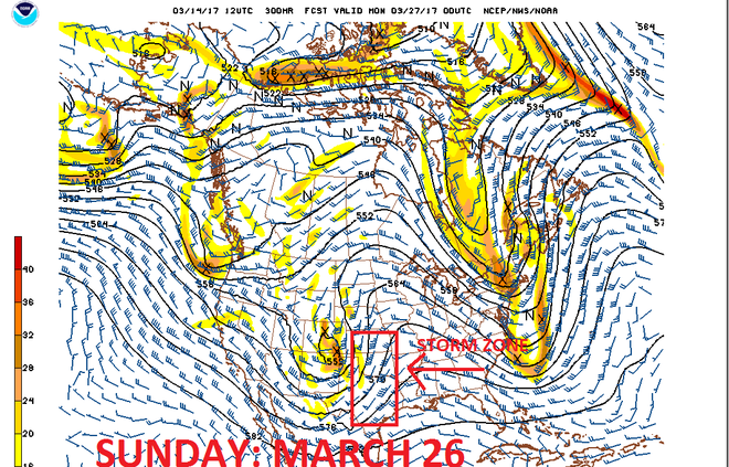 Oklahoma: March Severe Weather Outlook