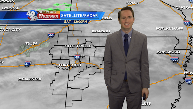 Cold front moves through Sunday