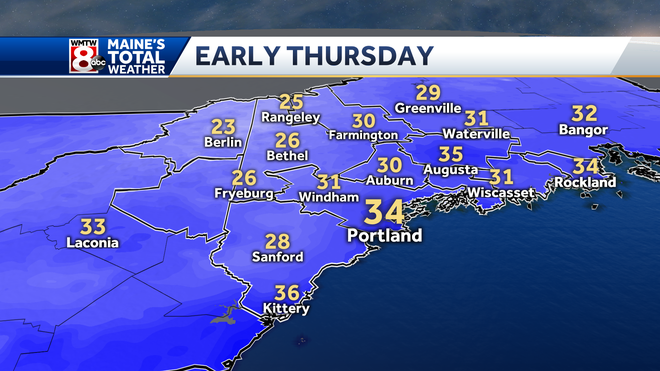 Freeze Warning: Thursday morning temperatures will dip below freezing ...