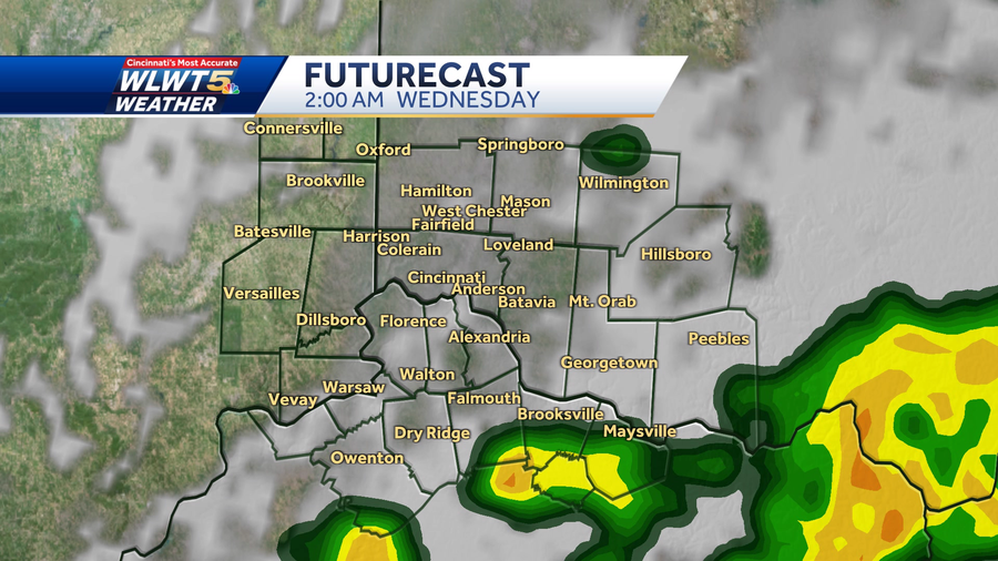 Hour by hour: Severe weather moves through Tuesday afternoon, evening