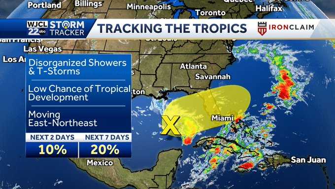 Savannah: Tracking the tropics, area of interest