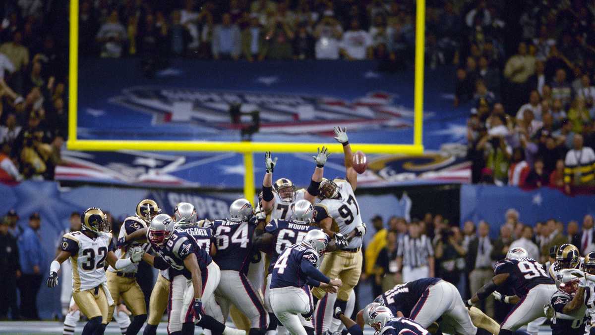 Flashback: Patriots won their first Super Bowl on this date in 2002