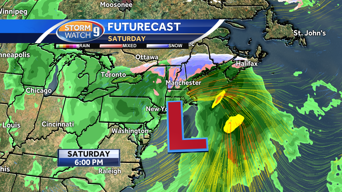 Possible weekend coastal storm may affect New England