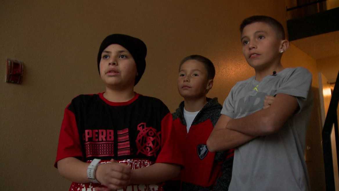 Game of 'Cops and Robbers' turns heroic for three young boys
