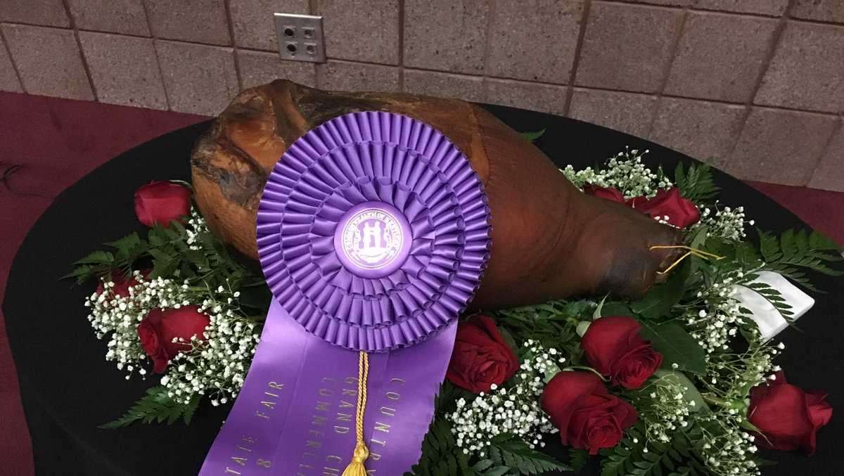 Record-breaking $2.8 million bid wins champion ham
