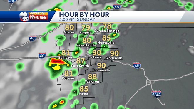 Severe Thunderstorm Watch issued through Sunday evening