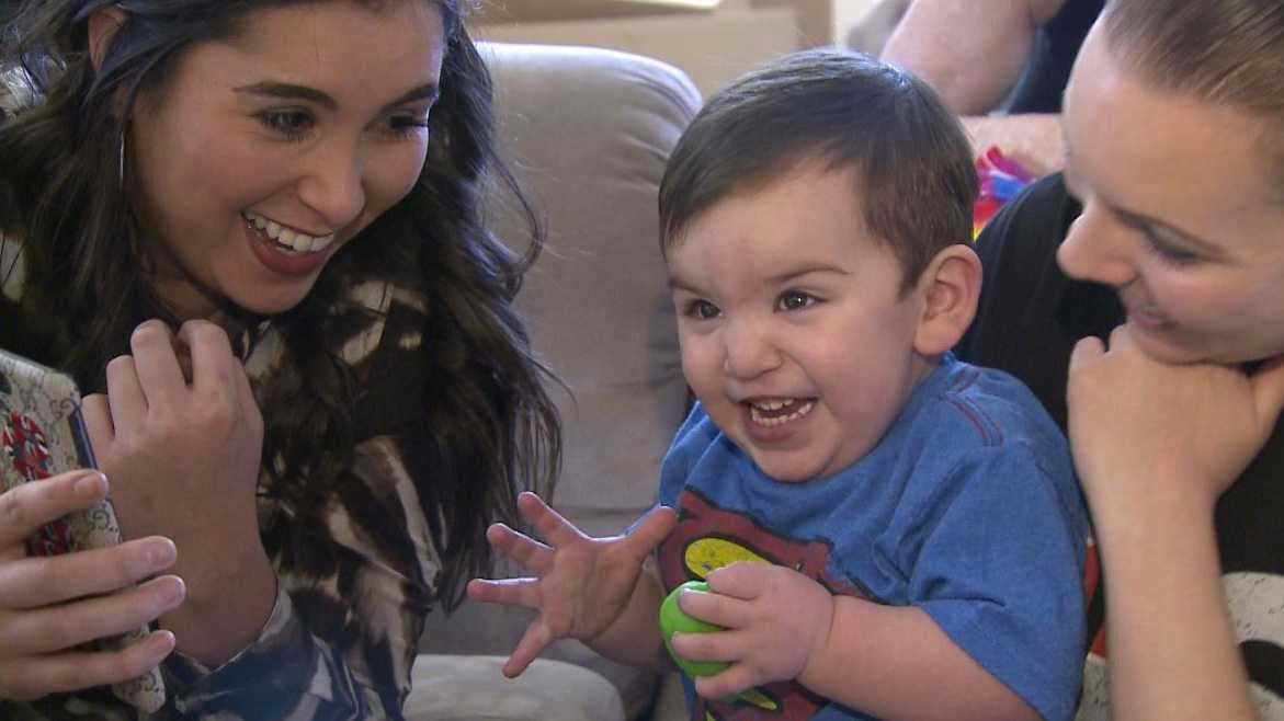 Baby Superman headed back to the hospital for another surgery