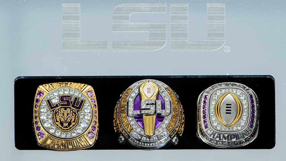 PHOTO GALLERY: LSU Tigers receive championship rings