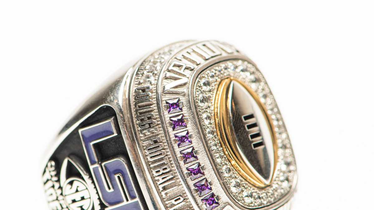 PHOTO GALLERY: LSU Tigers receive championship rings