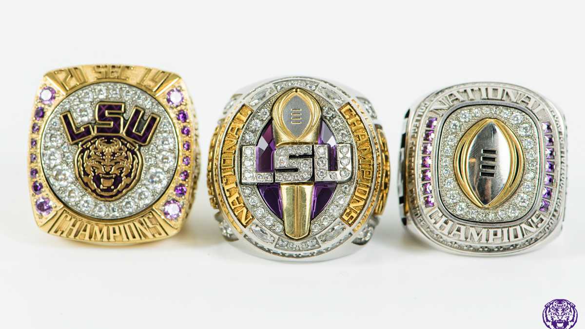 PHOTO GALLERY: LSU Tigers receive championship rings