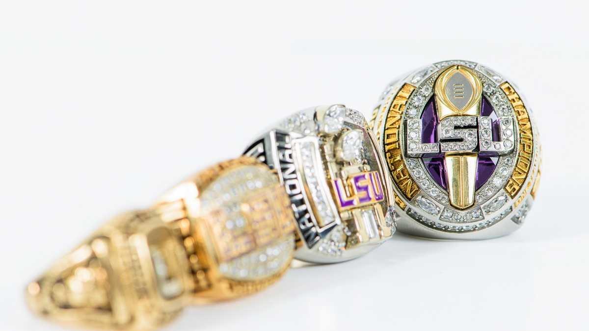 PHOTO GALLERY: LSU Tigers receive championship rings