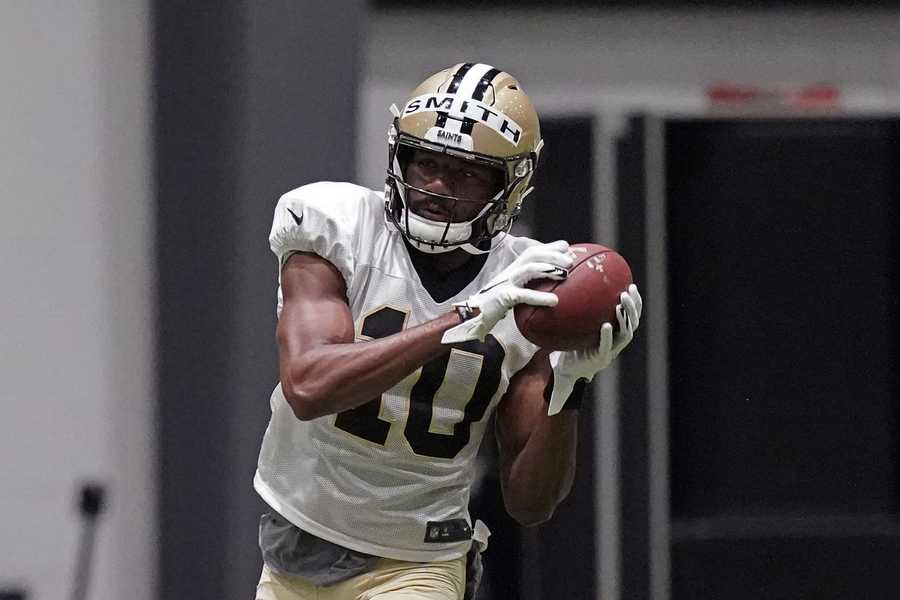 PHOTO GALLERY: Monday Saints training camp practice