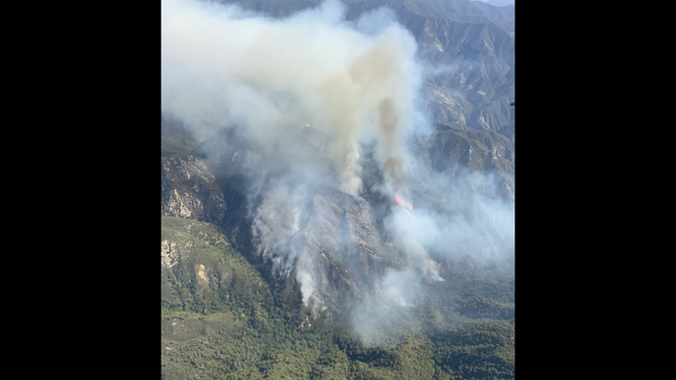 Willow Fire burning in Ventana Wilderness is 100% contained