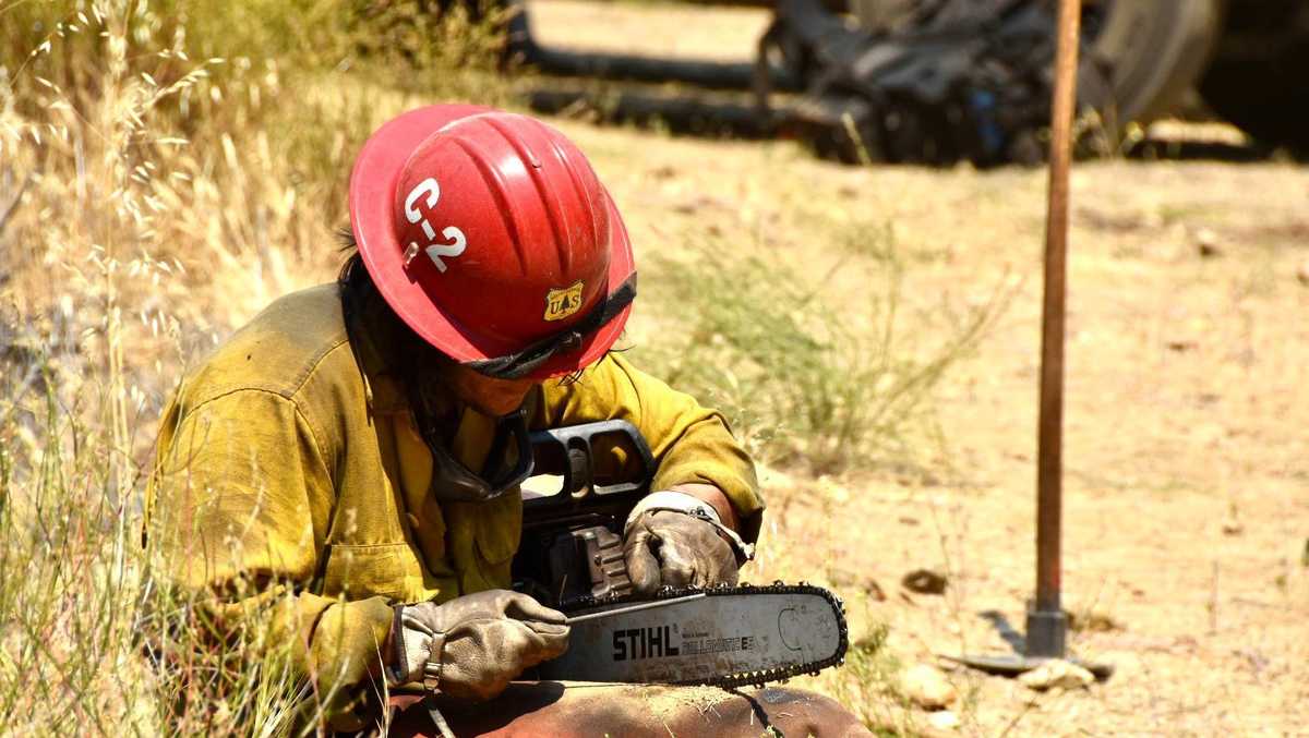 Favorable weather conditions allowed firefighters to gain containment ...