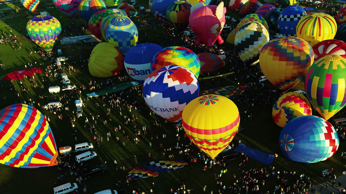 The next best thing to an actual balloon ride