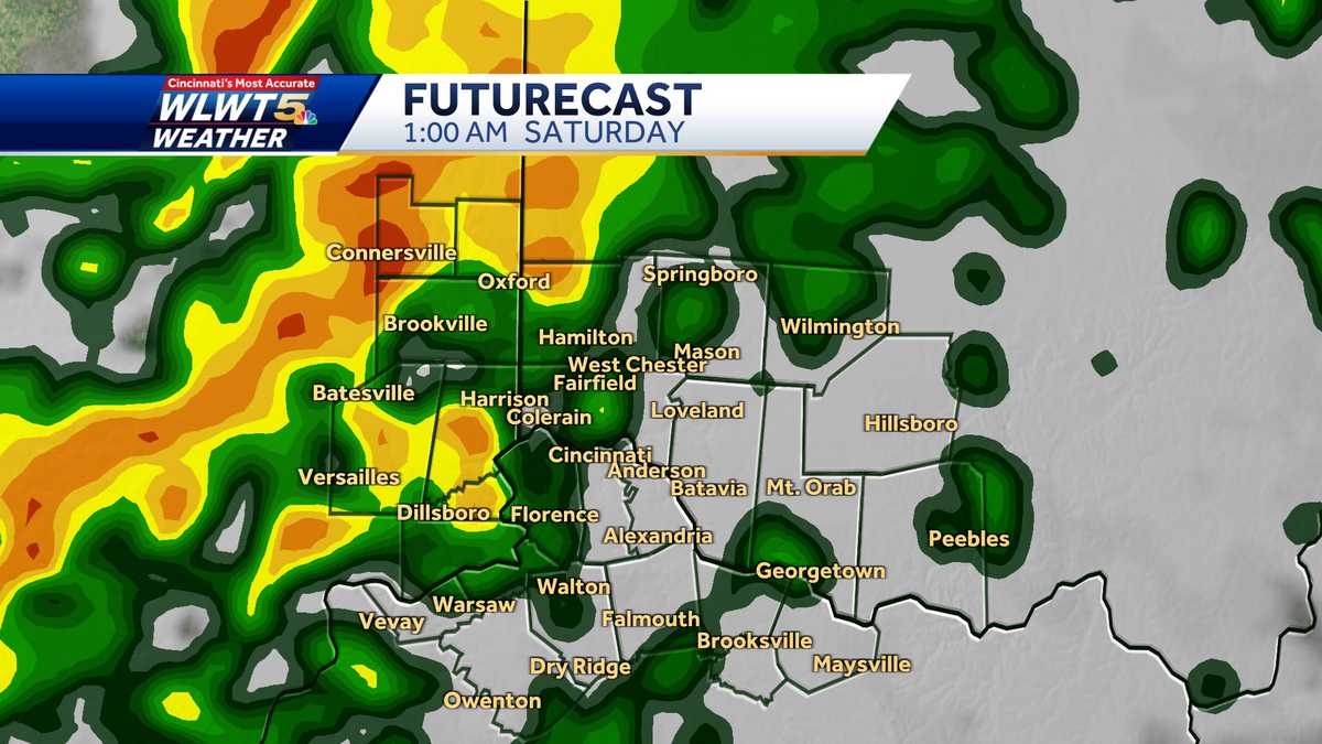 Hour-by-hour: Cincinnati severe weather forecast
