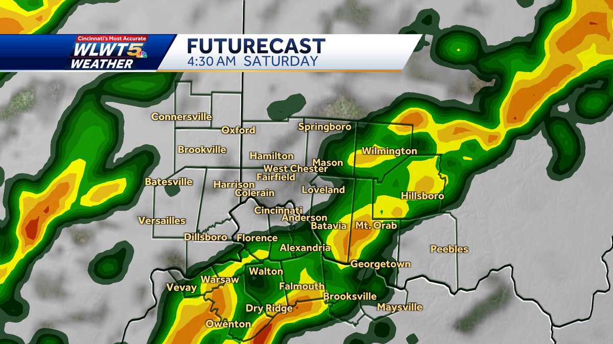 Hour-by-hour: Cincinnati severe weather forecast