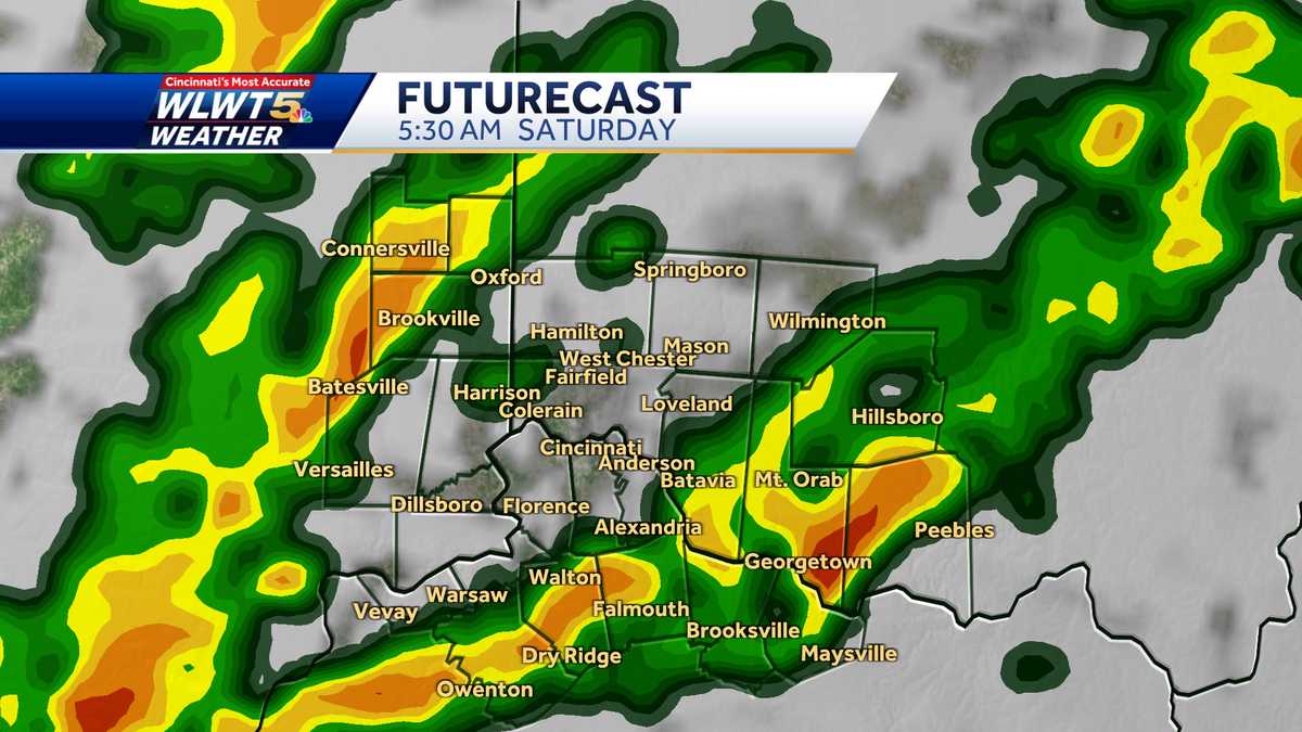 Hour-by-hour: Cincinnati severe weather forecast