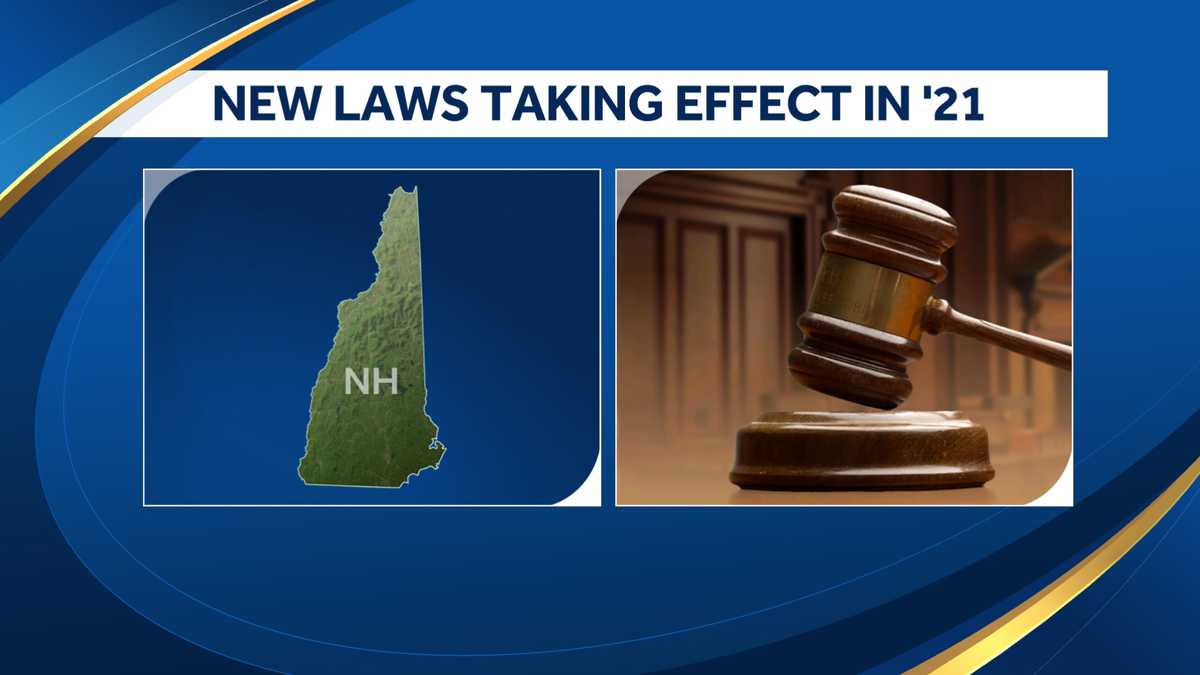 New NH laws taking effect in 2021