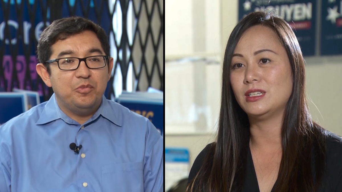 Assembly 10th District candidates Eric Guerra, Stephanie Nguyen sit ...