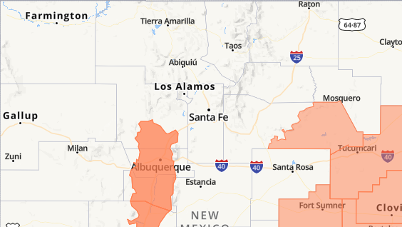 Heat warnings and advisories in New Mexico & Albuquerque
