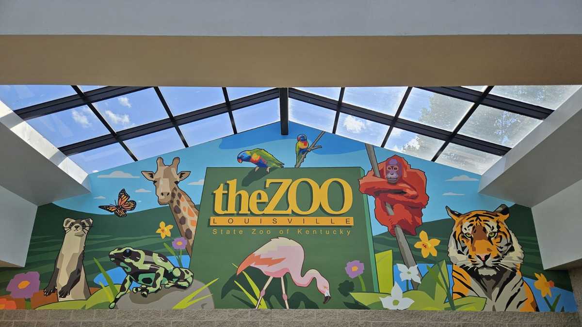 Louisville Zoo unveils new mural created by local artists