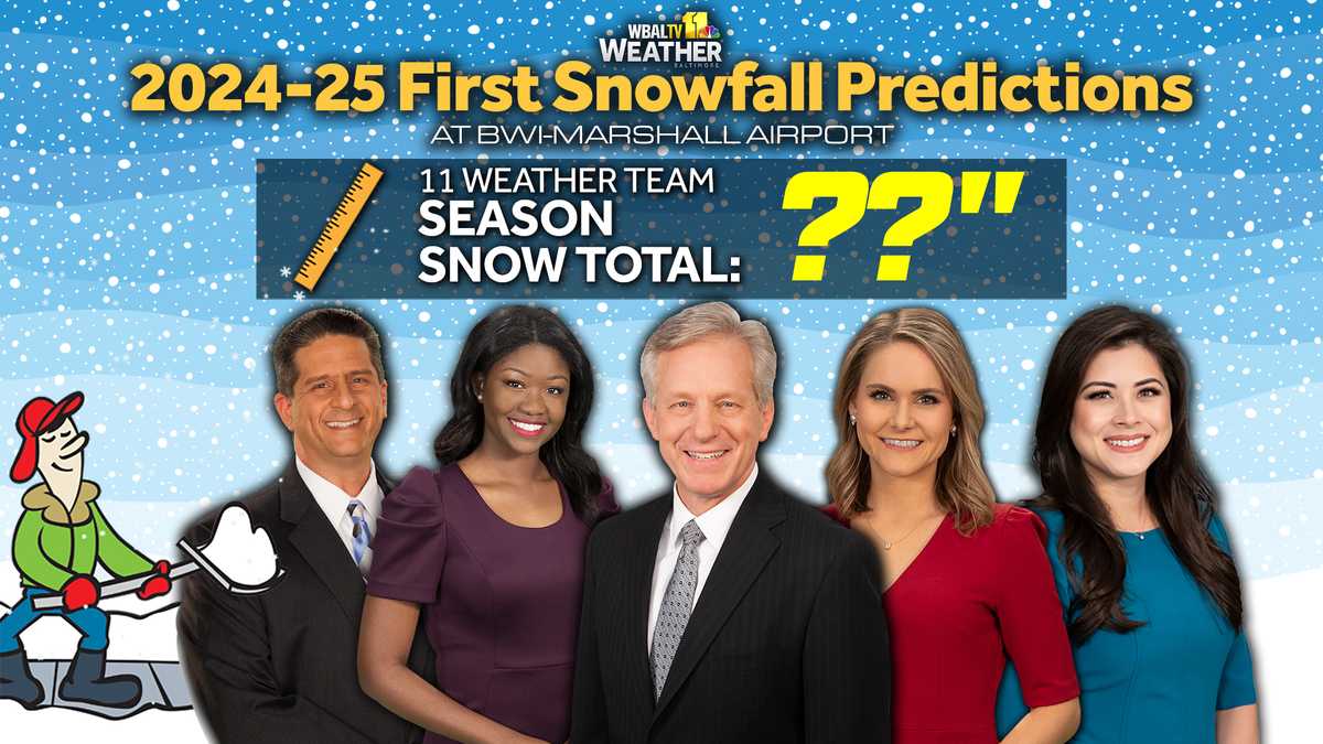 Weather Talk: First snowfall predictions
