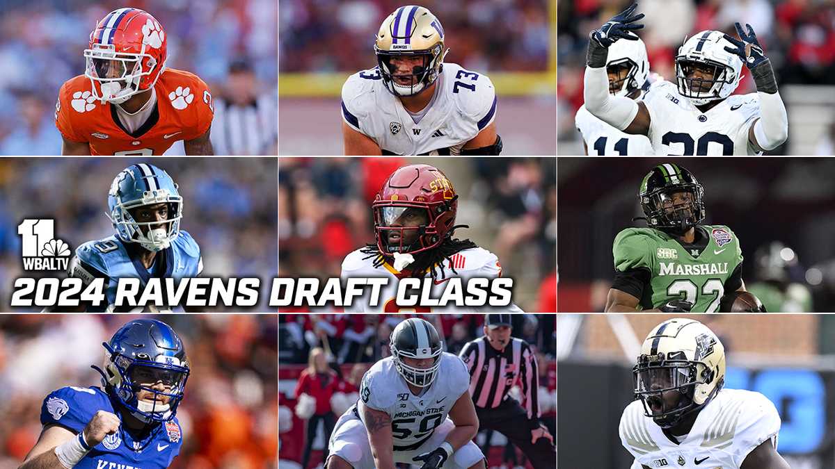 Ravens select CB Nate Wiggins in 2024 NFL Draft first round