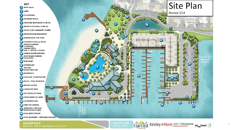 Watch Video: Cape Coral Yacht Club animation rendering released