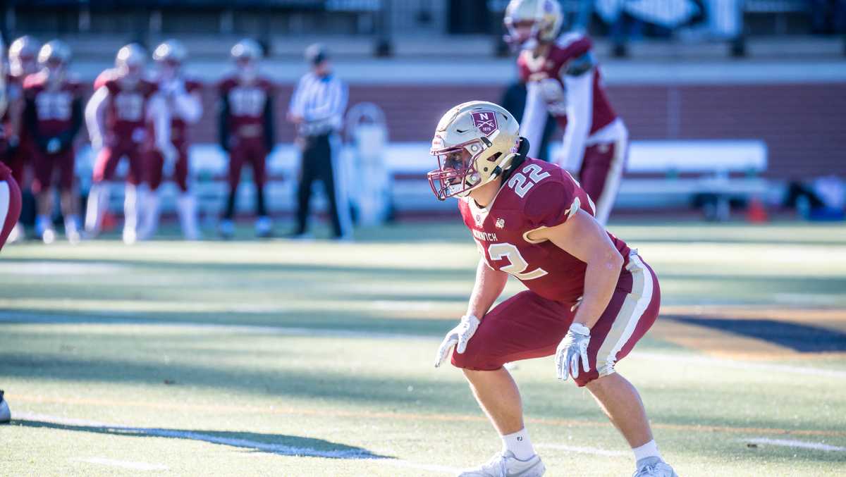 Norwich linebacker wins 'Defender of the Nation Award'